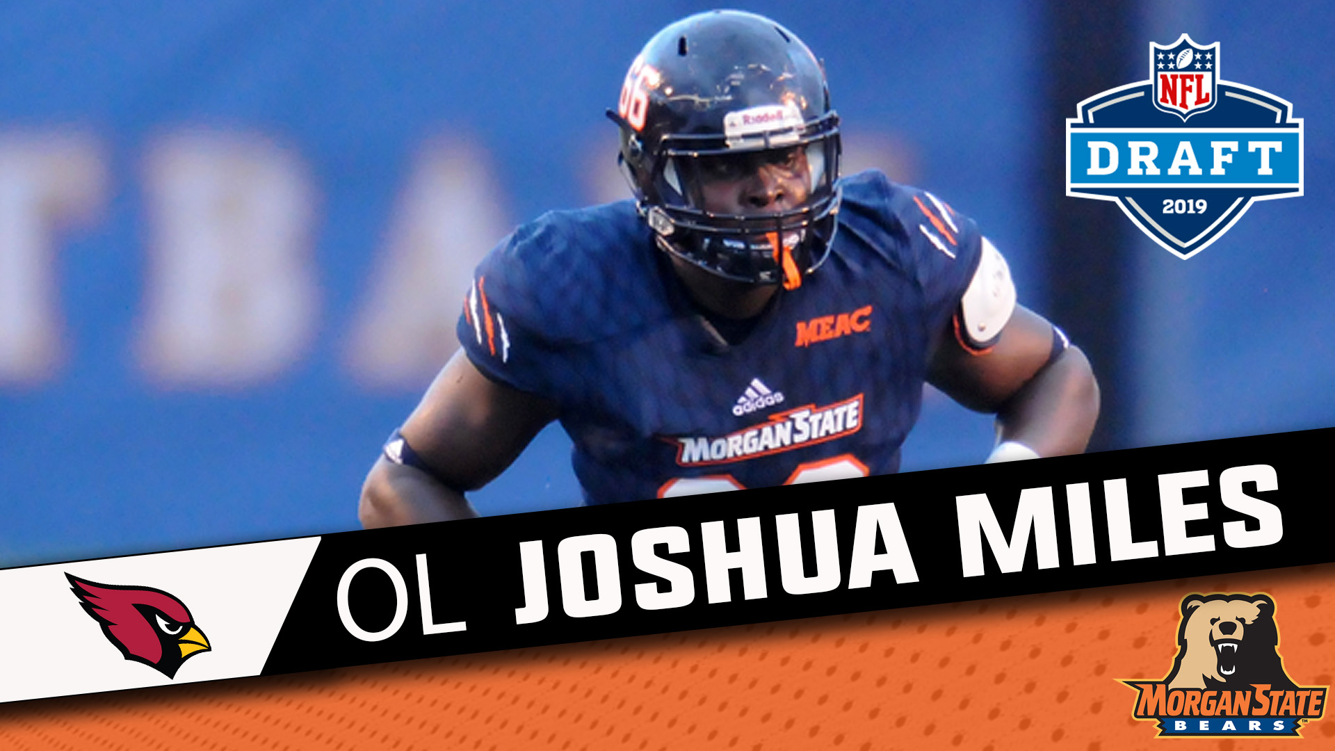 Bears Football Player Joshua Miles Drafted By Arizona Cardinals In 7th Round